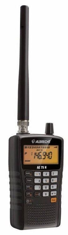 Funkscanner ALBRECHT AE 75 H, OVP ungeöffnet (Neu und originalverpackt ...
