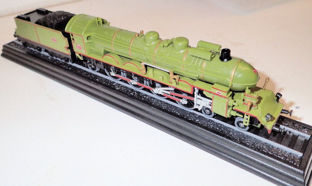 Atlas Edition - H0 Standmodell PLM 241 C MOUNTAIN Dampflok (Gebraucht ...