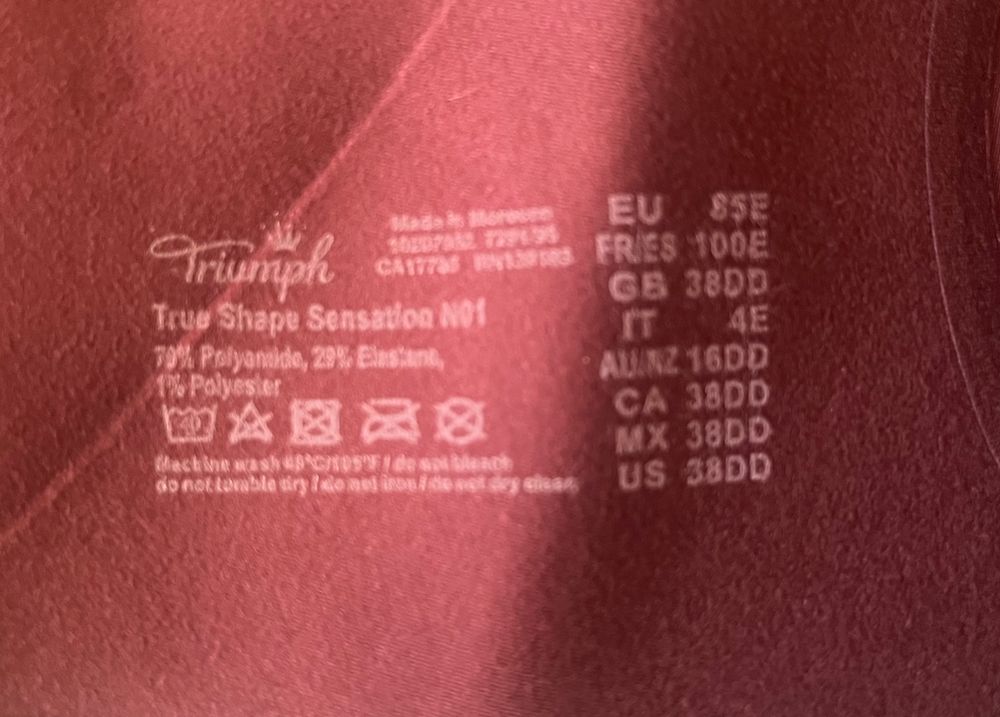 Triumph Bh True Shape Sention 2 Stk grösse 85E | Kaufen auf Ricardo