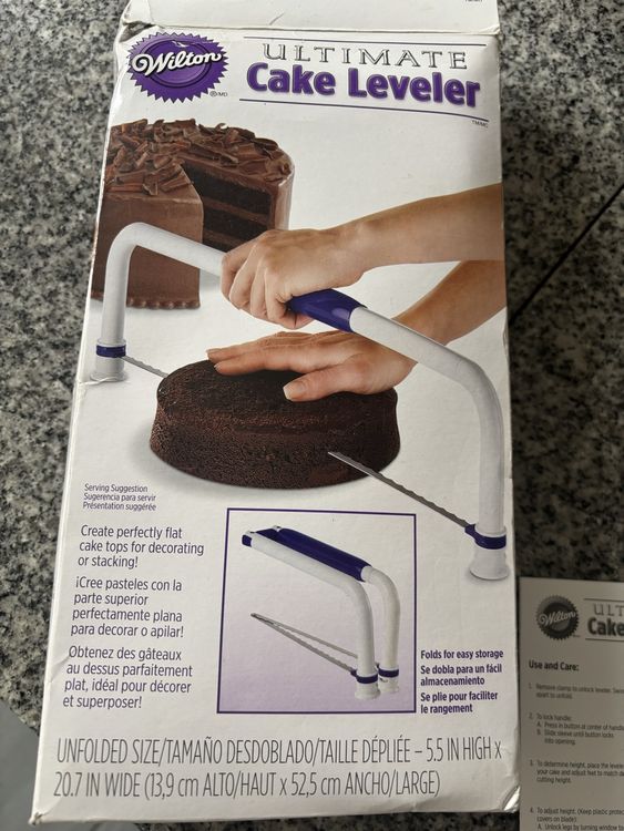 Wilton Cake Leveler, Torten Schneidhilfe, Top Zustand! (Gebraucht) in ...