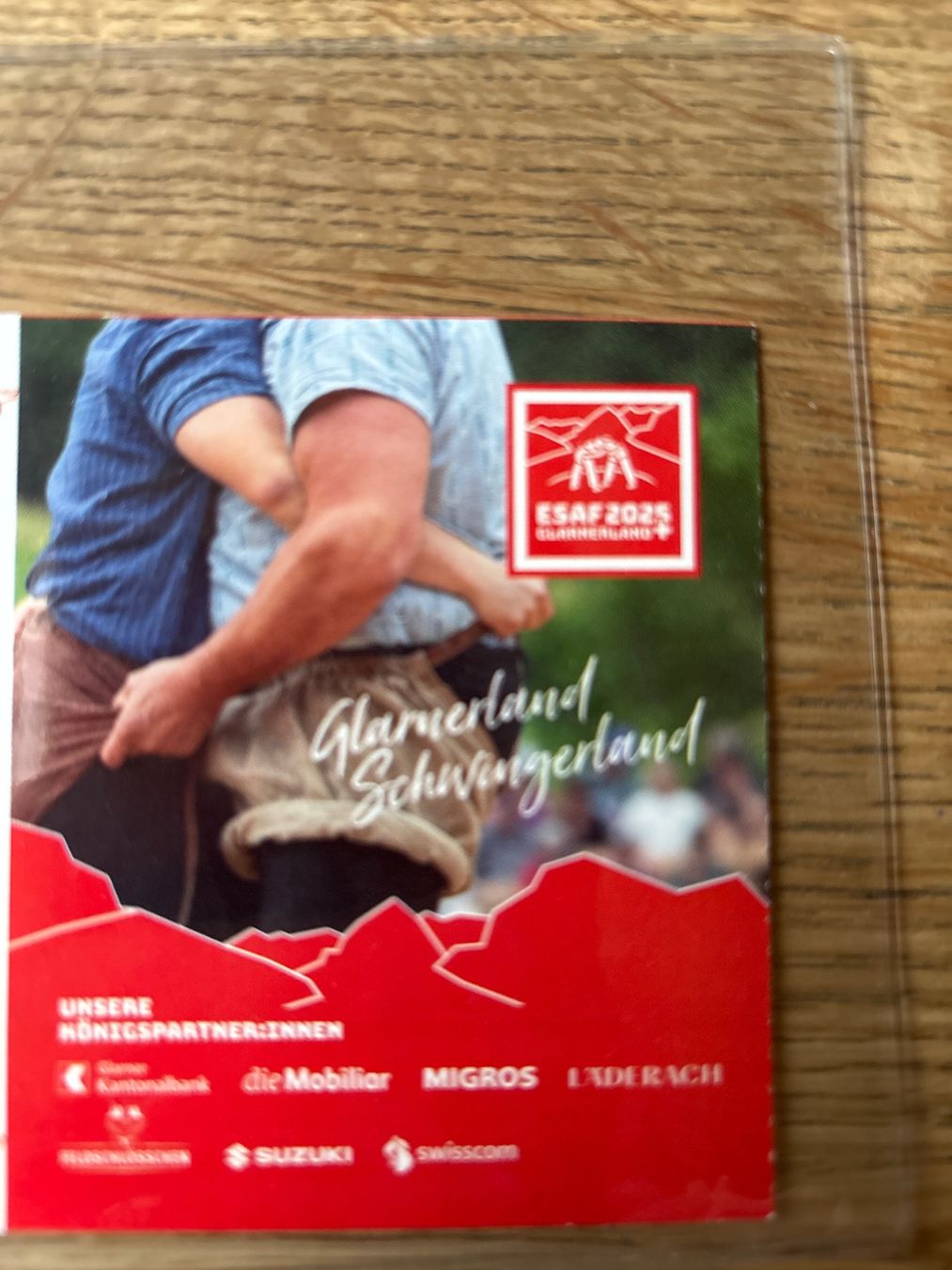 1 x ESAF Stehplatz Sonntag Tribüne C Läderach ab Fr. 99.-! (Neu und ...