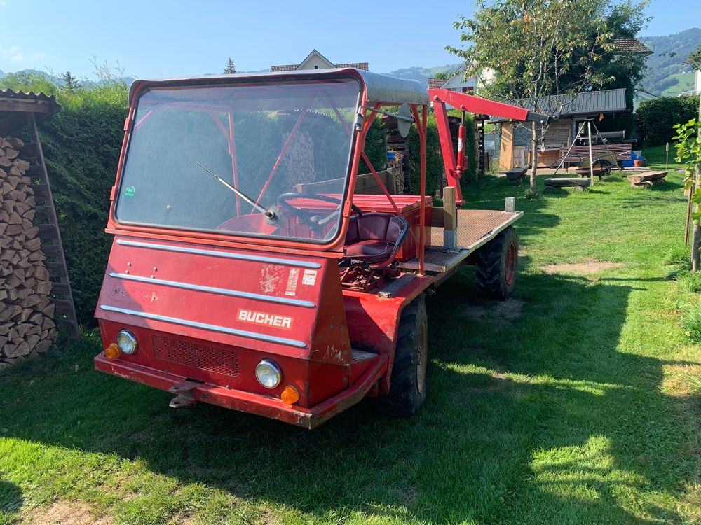 Bucher Transporter TR2600 mit Kran (Gebraucht) in Altstätten SG für CHF ...