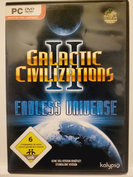 Galactic Civilizations III - Endless Universe (CiB) (D'occasion) à Conthey pour CHF 5 – avec ...