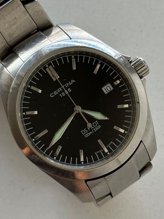 Certina DS Pilot mit neuer Batterie läuft (Gebraucht) in Winterthur für ...