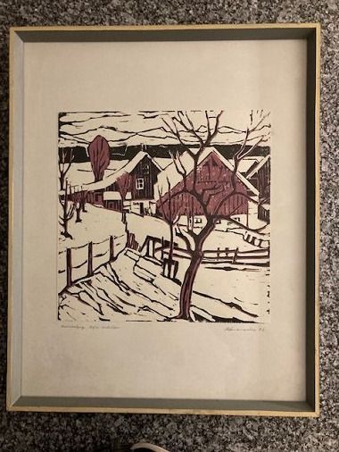 Wannenmacher Richard. Weiler Hof im Winter | Kaufen auf Ricardo