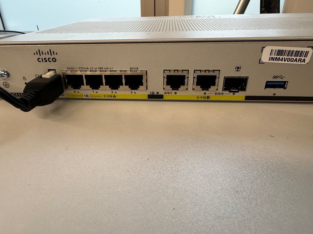 Cisco - C1111-4P - ISR 1100 4 Ports Dual GE WAN Router | Kaufen auf Ricardo
