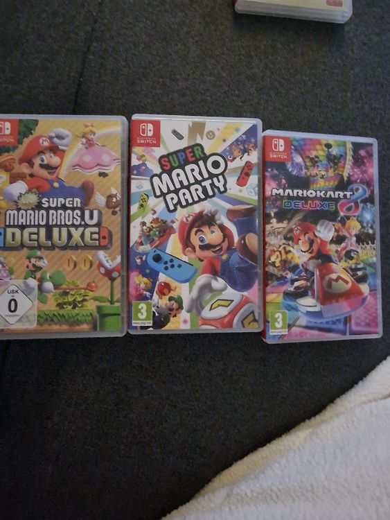 3 Supermario Spiele für Nintendo Switsch | Kaufen auf Ricardo