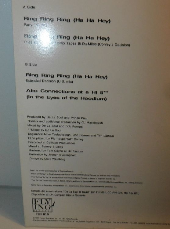 LP - RING RING RING SOUL 1991 - Remixes - Schallplatte (Gebraucht) in ...