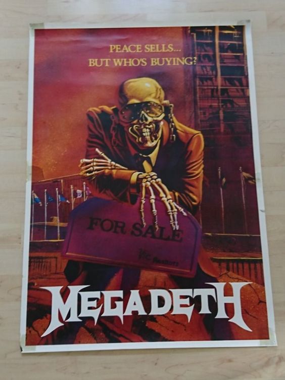 Megadeth Poster 1989 (Gebraucht) in für CHF 15 – mit Lieferung auf ...