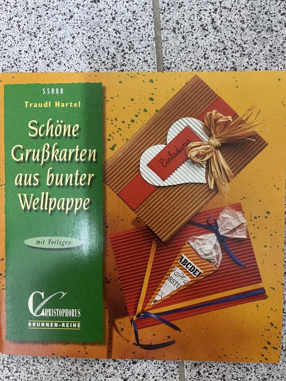 Bastel-Buch: Hartel: Schöne Grusskarten aus bunter Wellpappe (Gebraucht ...