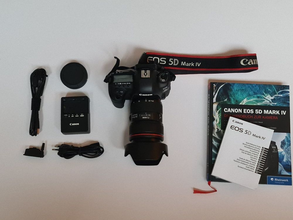 Canon EOS 5D Mark IV Kit 24-70 F/2.8 ll L USM | Kaufen auf Ricardo