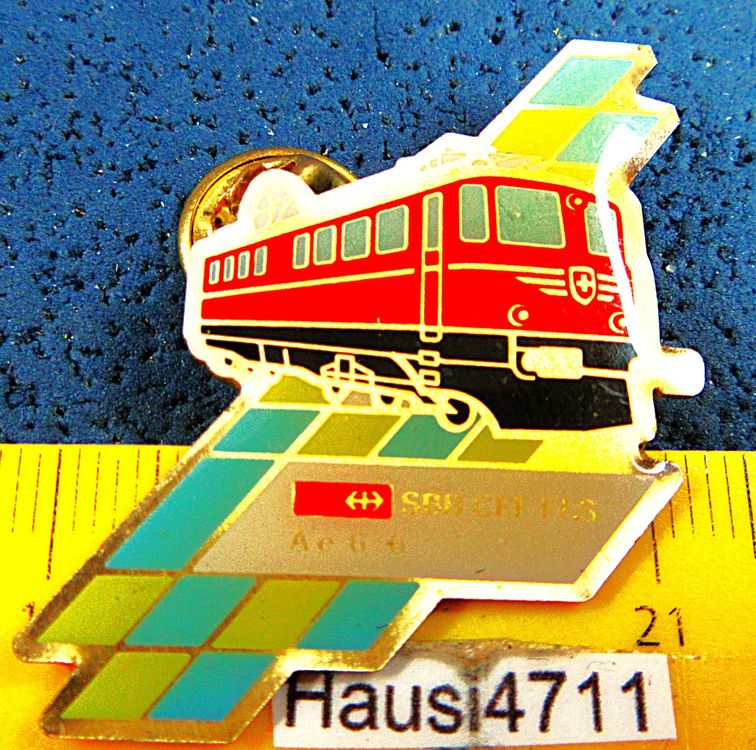 SBB Ae6/6 ZUG E-LOK BAHN PIN GLASIERT 5cm GROSSS | Kaufen auf Ricardo