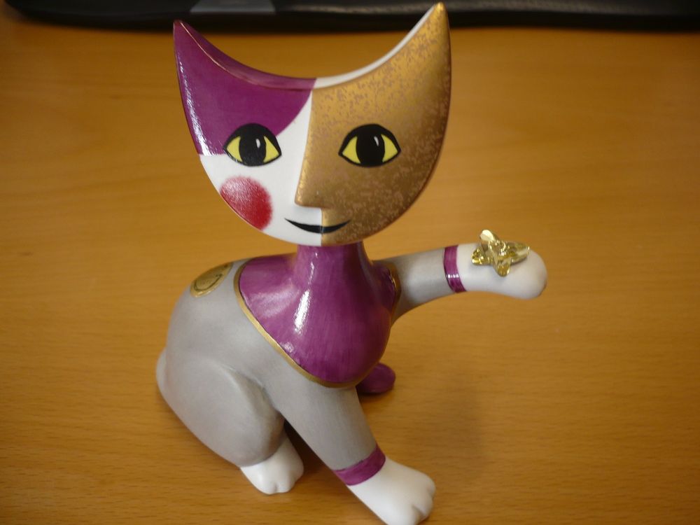 herzige Katze "Alina" Goebel von Rosina Wachtmeister | Kaufen auf Ricardo