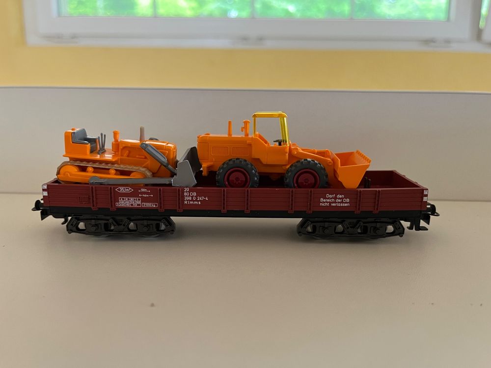 Märklin train marchandise avec engins de chantier 4474 (Neu und ...
