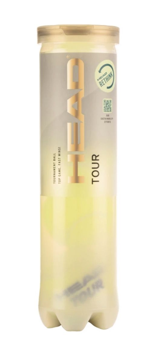 Head Tour Tennisbälle (20 Röhren à 4 Bälle) (Neu und originalverpackt ...