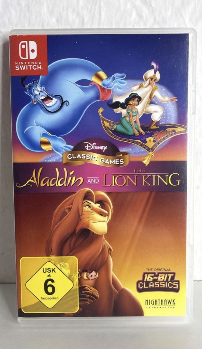 Disney Classic Games: Aladdin and Lion King Switch! (Gebraucht) in ...