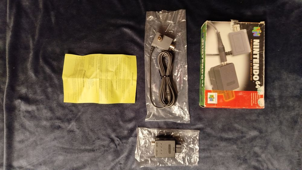 NINTENDO 64 Antennenweiche RF Modulator OVP (Gebraucht) in Brunnen für ...