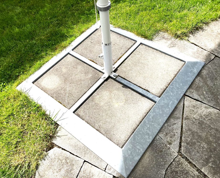 Betonplatten Fur Sonnenschirm