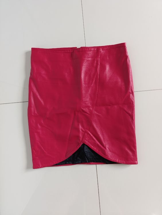 Pink Leather Skirt by Uterque, Elegant (Gebraucht) in Zürich für CHF 95 ...