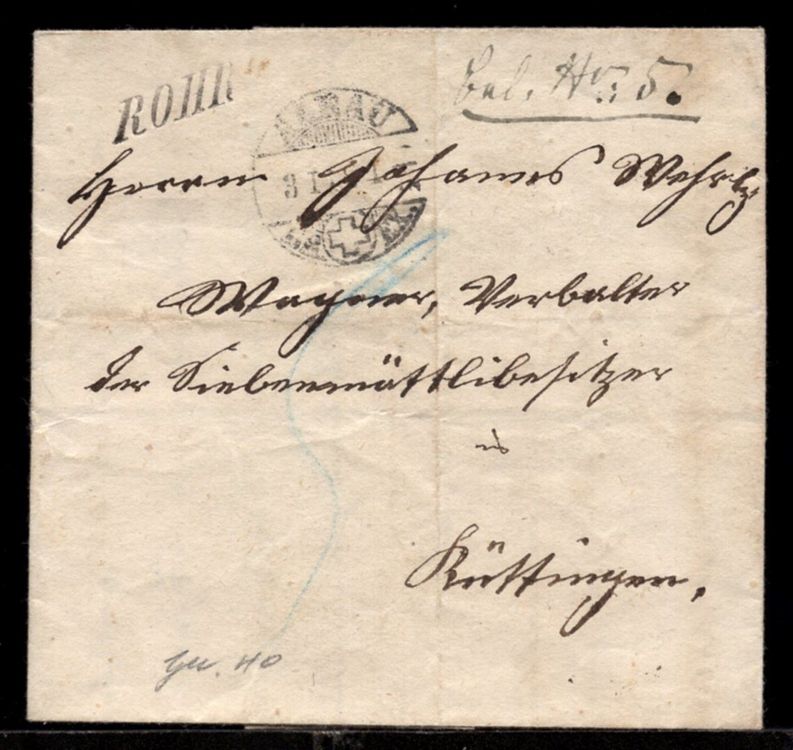 ROHR - AARAU, nach Küttigen 1868 (Gebraucht) in Aarau für CHF 10 – mit Lieferung auf Ricardo kaufen