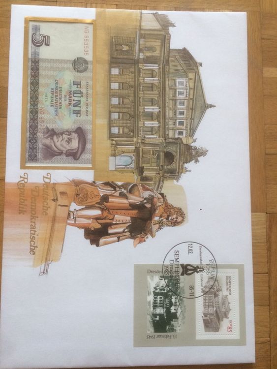 Banknotenbrief DDR (Neu und originalverpackt) in Muralto für CHF 5.95 – mit Lieferung auf ...