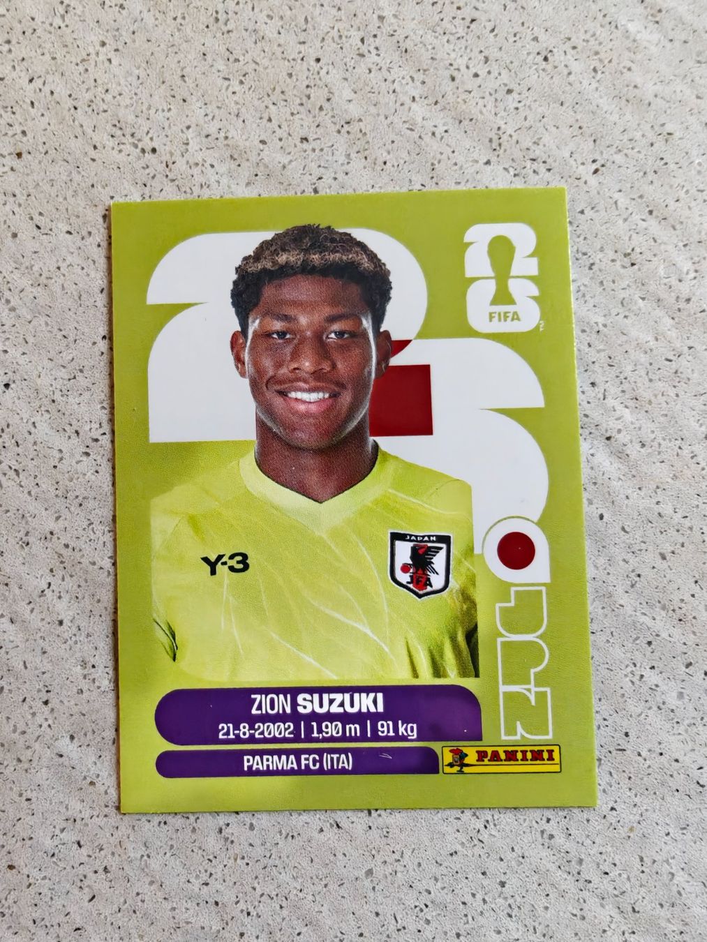 Panini Sticker WM 2026: Zion Suzuki JAP 2 (Neu (gemäss Beschreibung ...