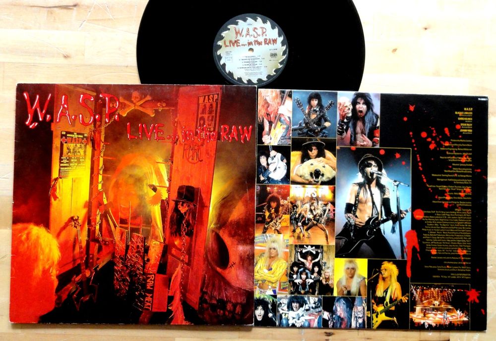 LP W.A.S.P. live... in the raw CAPITOL 1987 HEAVY METAL | Kaufen auf ...