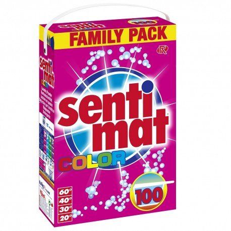 Sentimat Color Waschmittel 6.5 Kg (100WG) (Neu und originalverpackt) in ...