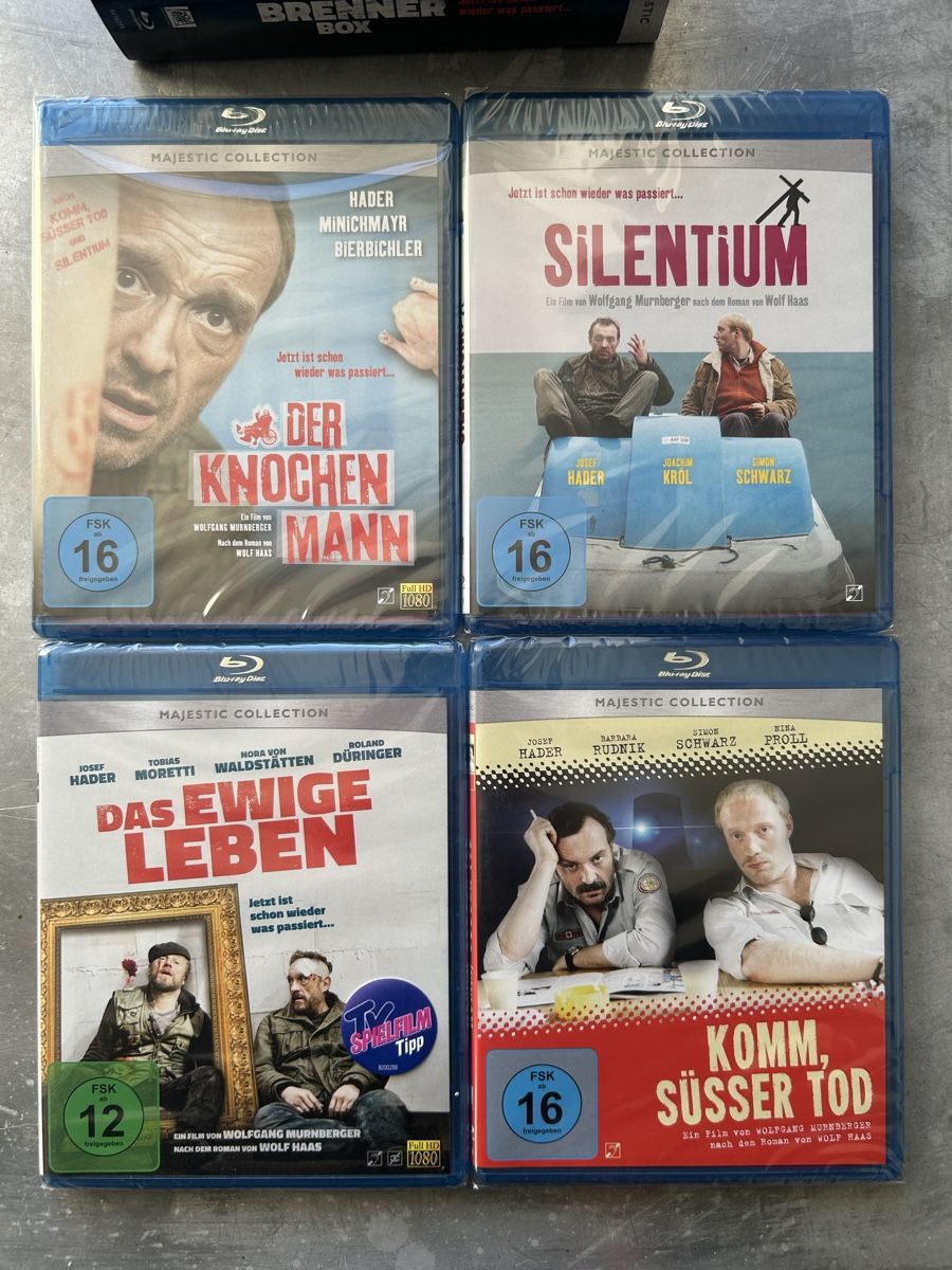 Die Brenner Box - Bluray‘s OVP - 4 Filme Josef Hader (Neu (gemäss ...