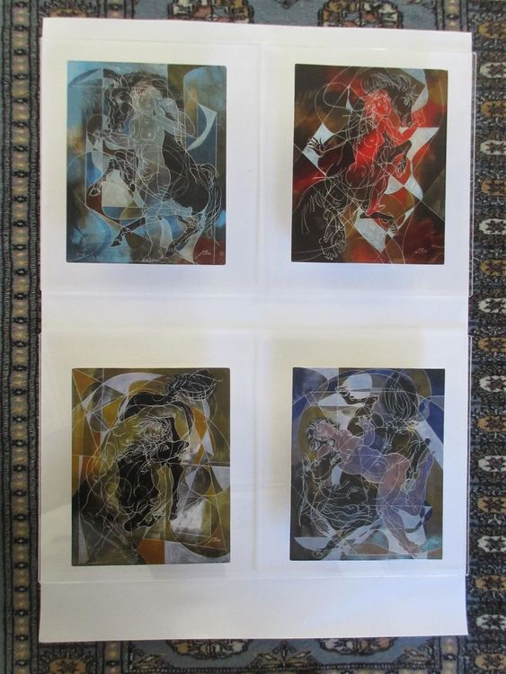 H. Erni DIE 4 ELEMENTE Keramik auf Plexi (Gebraucht) in Weinfelden für CHF 250 – mit Lieferung ...