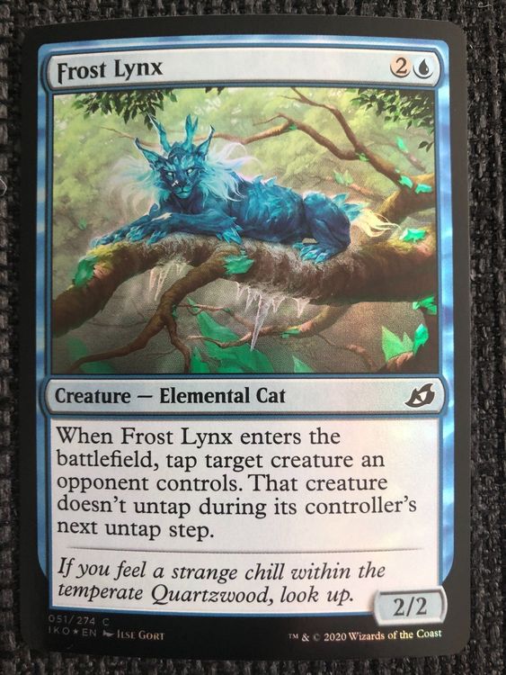Mtg Frost Lynx foil (Gebraucht) in Engelburg für CHF 0.5 – mit ...