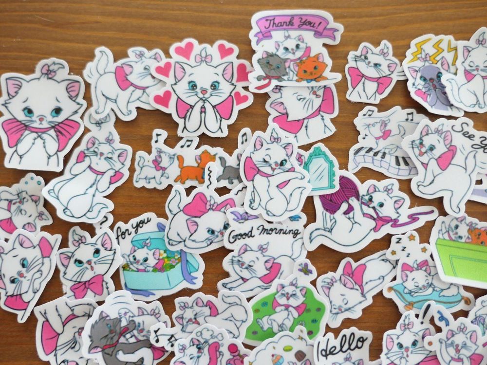 Süsse Disney Marie Katze Sticker | Kaufen auf Ricardo