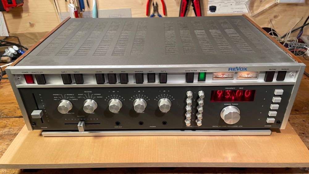 Revox A 720 Tuner Preamplifier (Gebraucht) in Uster für CHF 205 – mit Lieferung auf Ricardo kaufen
