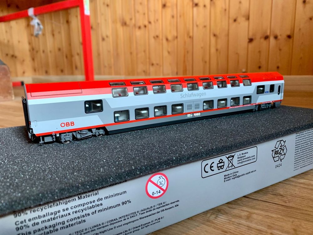 L.S. Model ÖBB Doppelstock-Schlafwagen (Gebraucht) in Plasselb für CHF ...