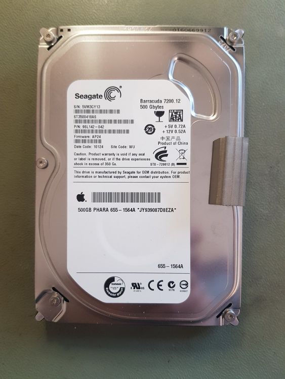 Seagate Barracuda 500GB HDD Apple iMac (Gebraucht) in Baden für CHF 5 ...