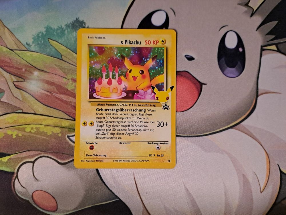 Birthday /Geburtstag Pikachu Celebration | Kaufen auf Ricardo