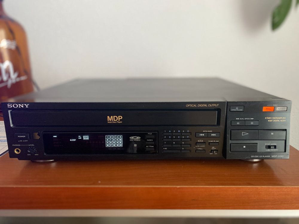 Sony Mdp-515d CD CDV LD Laserdisc Player schwarz (Defekt) in für CHF ...