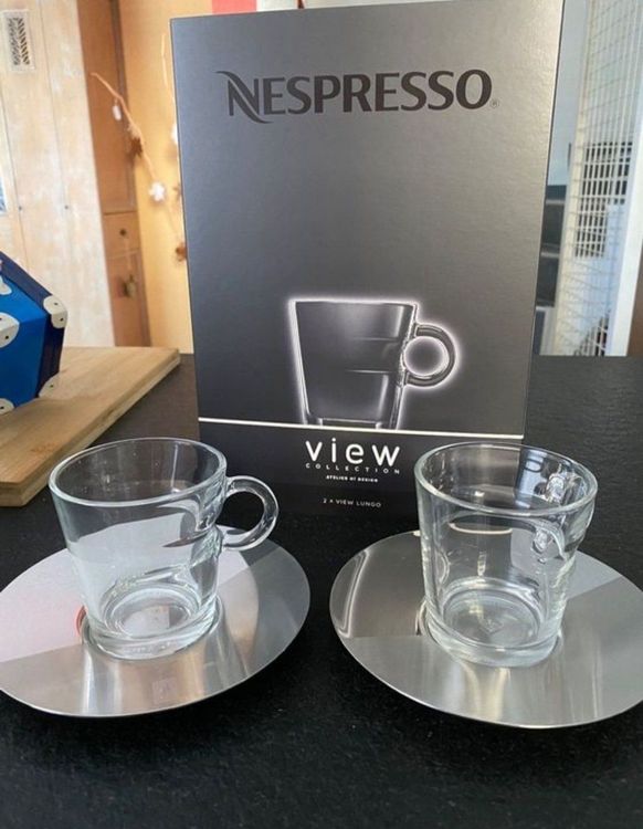 NEU.Zwei Nespresso view Collection Lungo Cups Kaffeetassen (Neu und ...