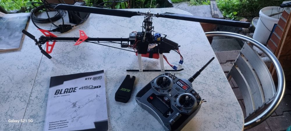 Blade 450 3D Helikopter inkl Spektrum Dx6i | Kaufen auf Ricardo
