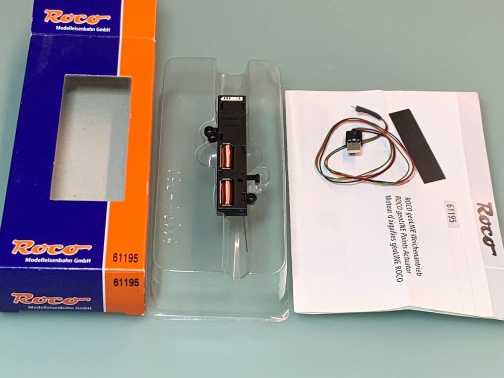 ROCO GEOLINE moteur aiguillage * el. Universalweichenantrieb | Kaufen ...