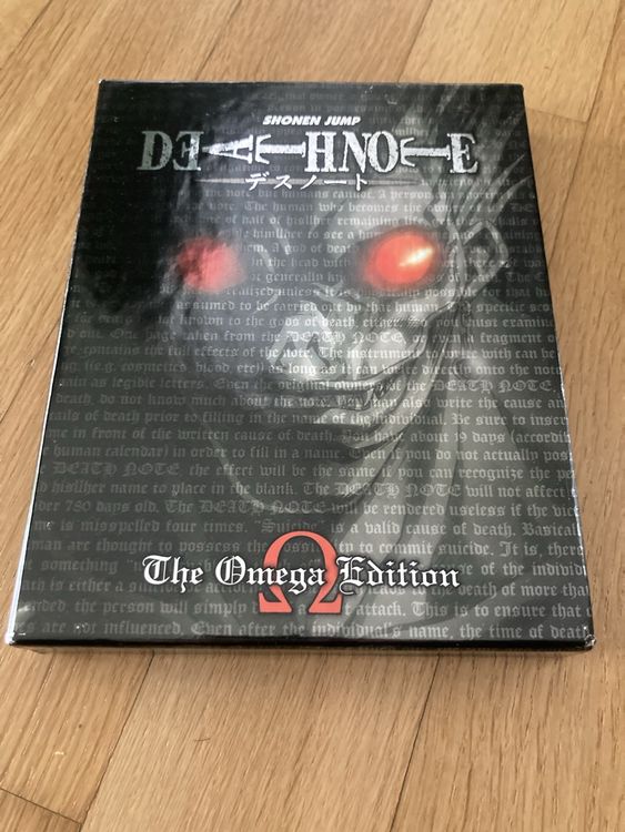 Death Note - The Omega Edition - Blu-ray mit Notizbuch (Neu (gemäss ...