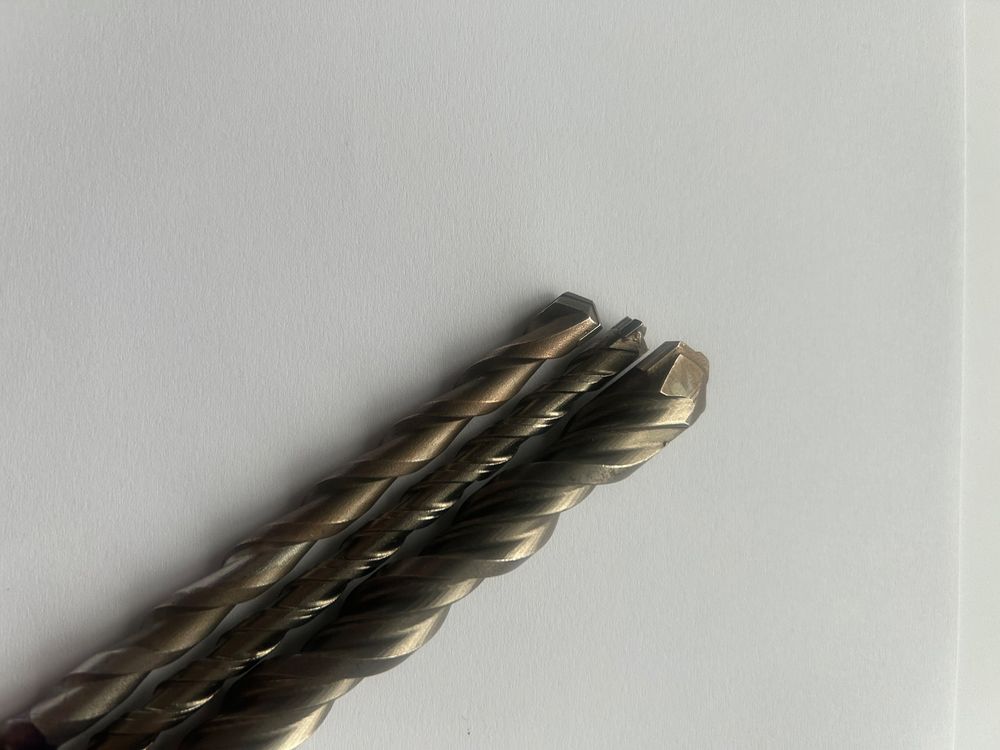 Metabo Set 6 -teilig, 3 Meisel SDS Plus + 3 SDS Plus Bohrer (Neu ...