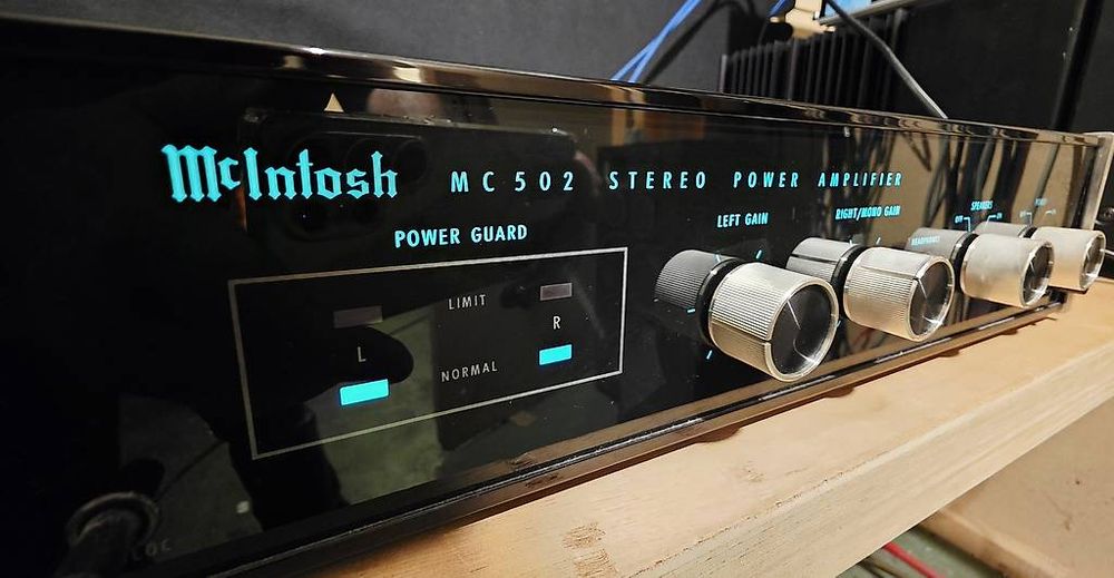 MCINTOSH "MC 502" mythique amplificateur de puissance (Neu (gemäss Beschreibung)) in LAUSANNE ...