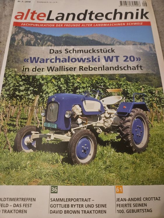 Alte Landtechnik 3/18 Rapid David Brown xx | Kaufen auf Ricardo