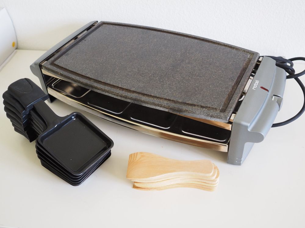 Rotel Raclette Tischgrill mit Natursteinplatte | Kaufen auf Ricardo