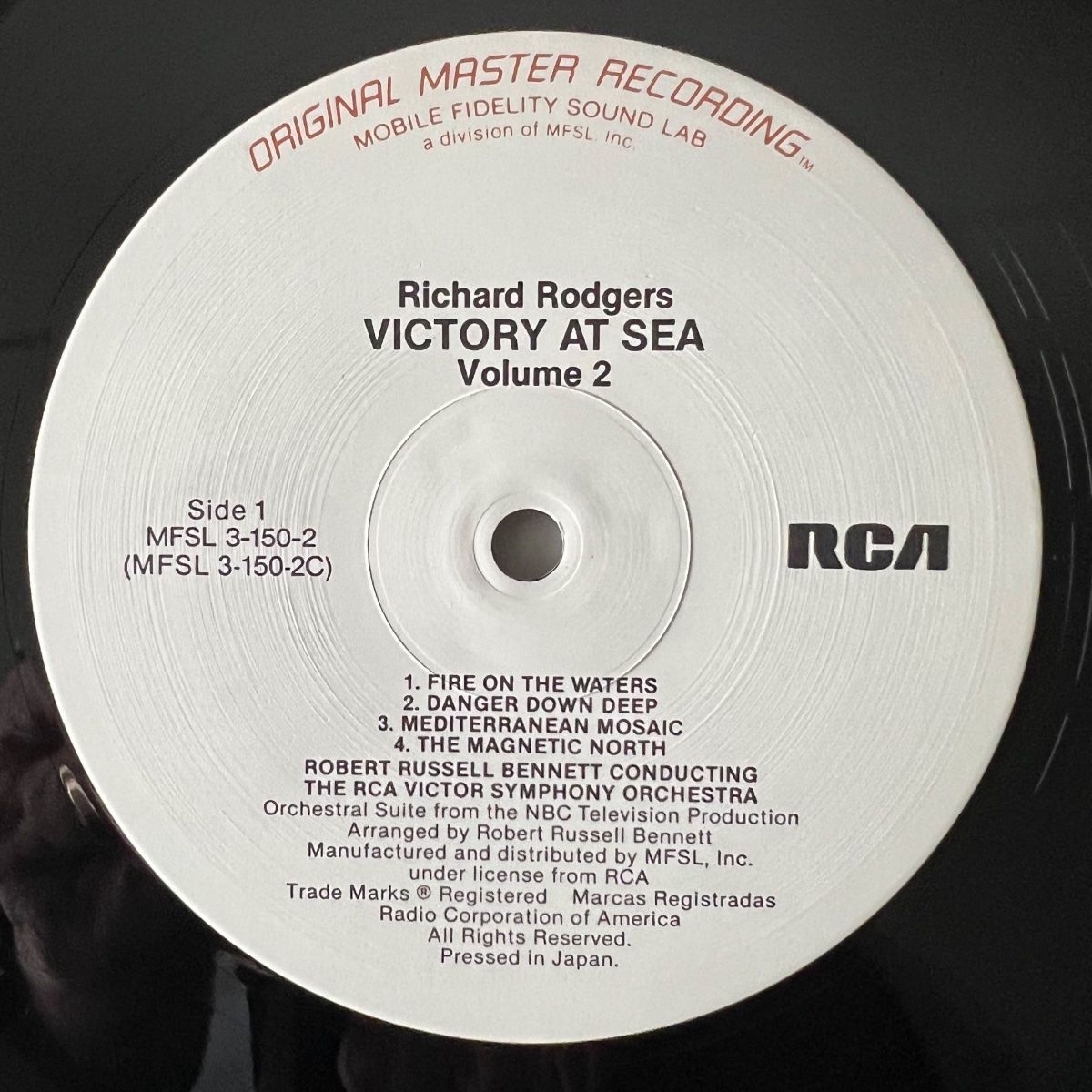 Richard Rodgers - Victory At The Sea / 3 LP-Box-Set - MFSL (Gebraucht ...