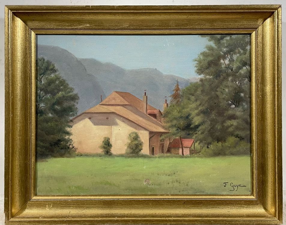 Francois Ernest Guye (1865-1938) Gemälde (Gebraucht) in Root für CHF 10 ...