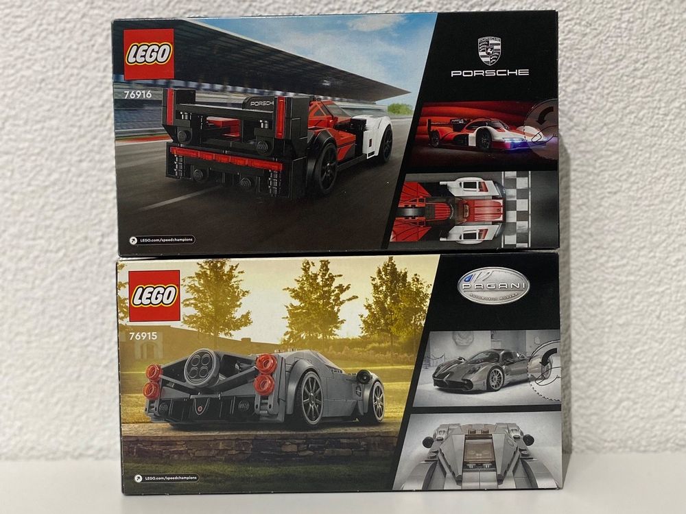 Lego Speed Champions Pagani 76915 & Porsche 76916 | Kaufen auf Ricardo