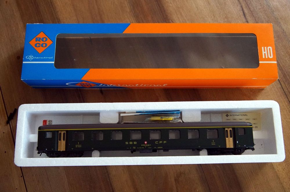 Roco 4239 - SBB Personenwagen 1. Kl. (Gebraucht) in Schönenwerd für CHF ...