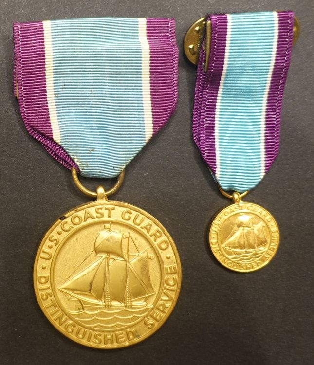US Coast Guard Distinguished Service Medal Verdienstmedaille | Kaufen ...